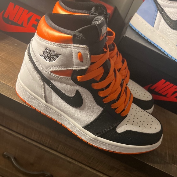 Jordan | Shoes | Electro Orange Jordans | Poshmark